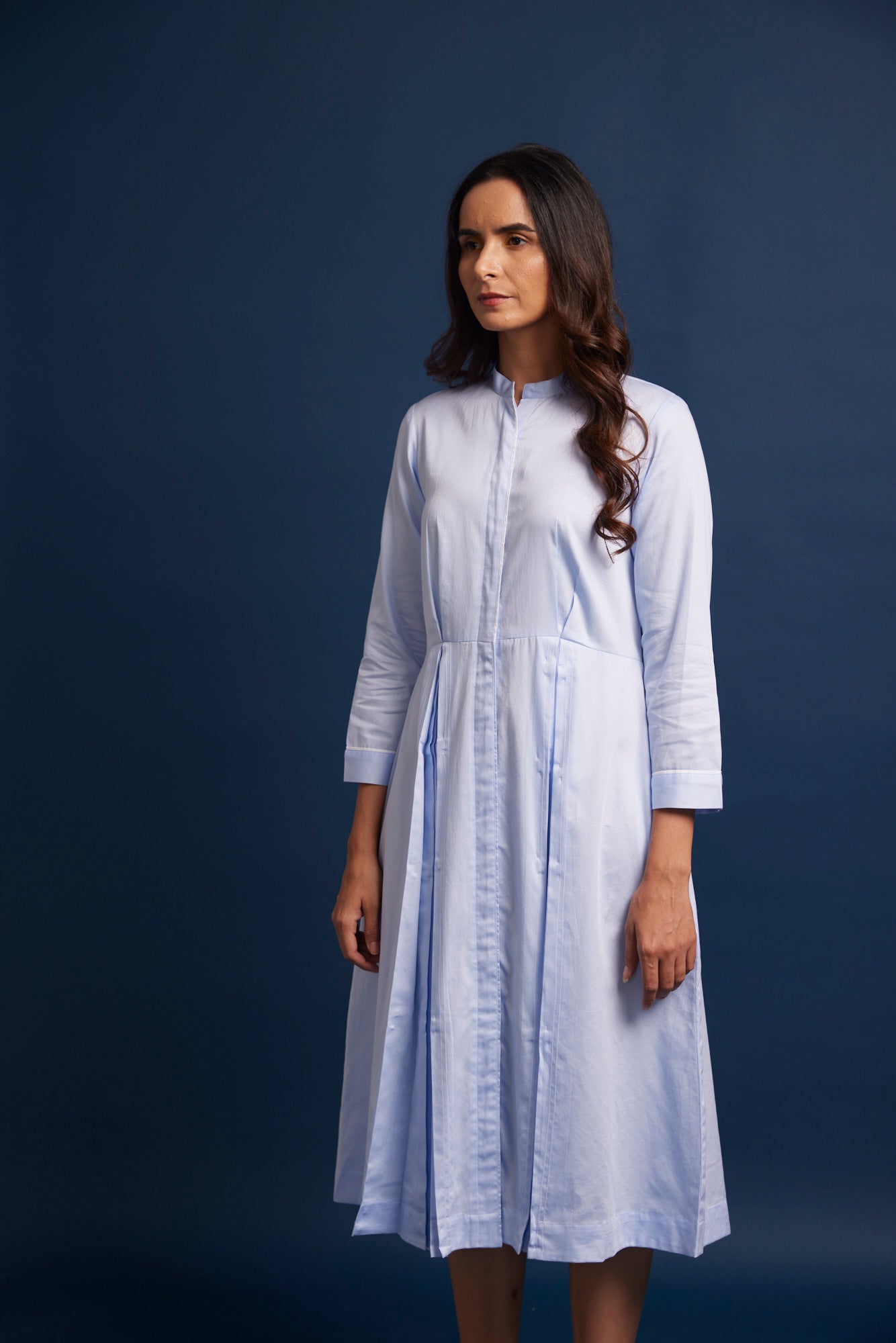 Pleated Shift Dress – Escape By Aishwarya